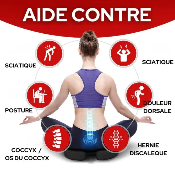 Coussin Orthopédique De Siège Anti-Pression – BERDAQUEBEC